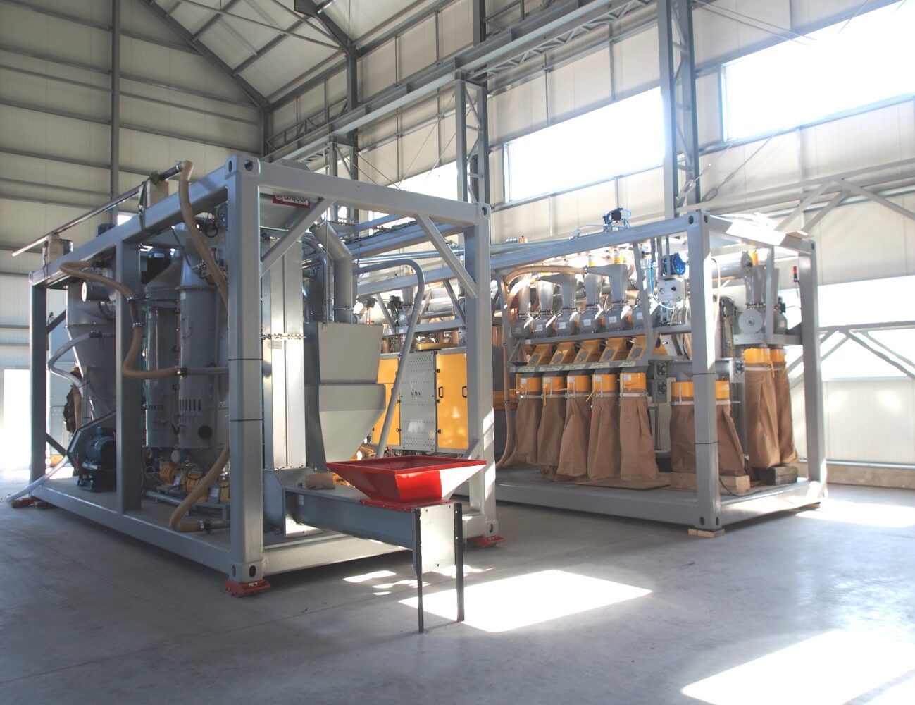 CMS Compact Milling Systems – Compact Small Scale Flour Milling